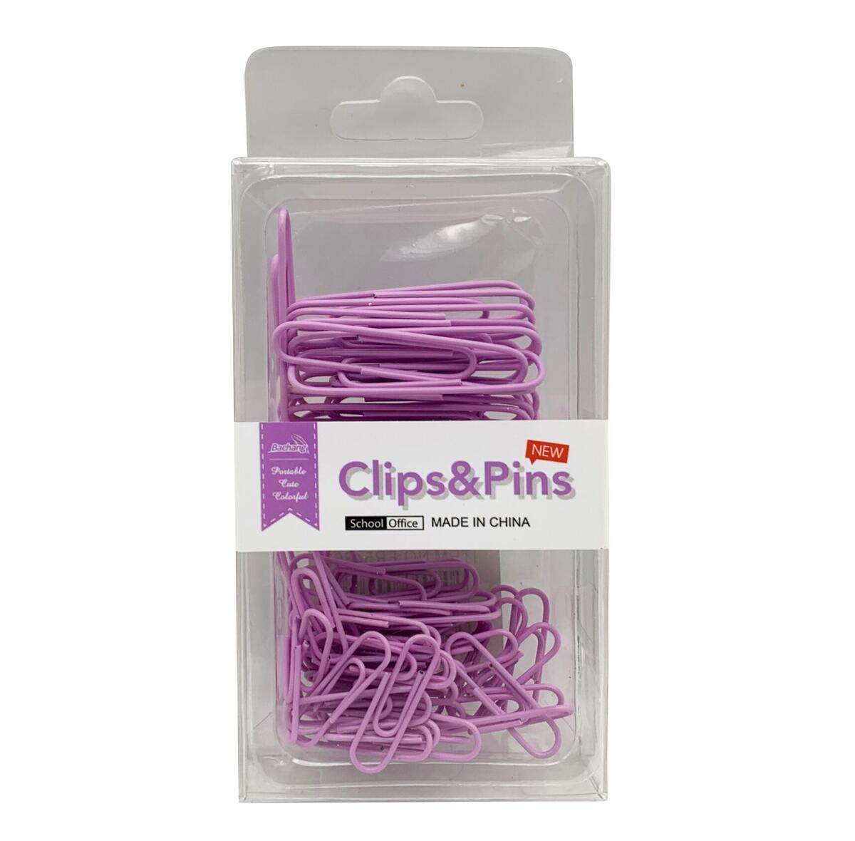 Clips metal colores – ABC