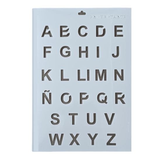 Stencil abecedario – ABC