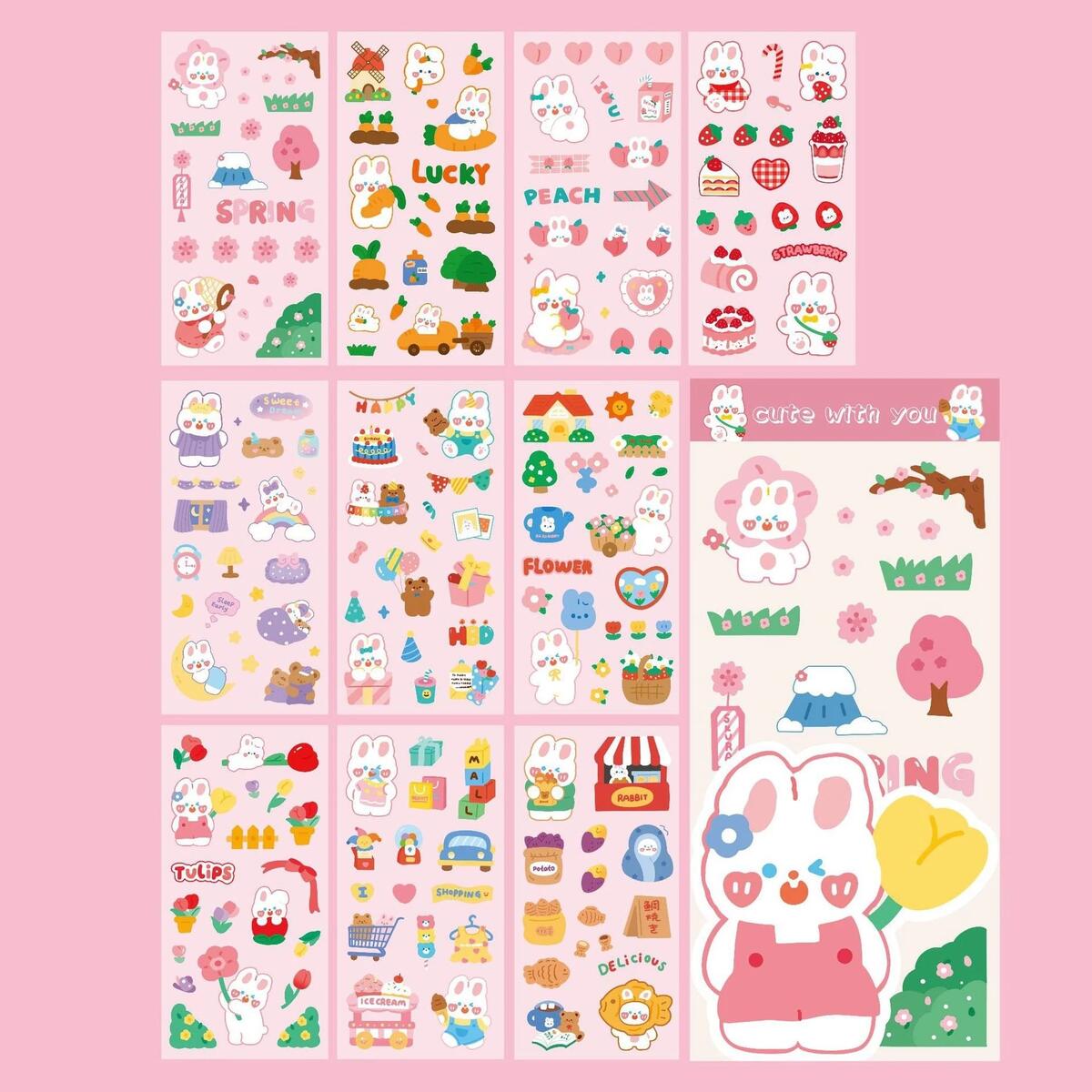 Set de stickers infantiles – ABC