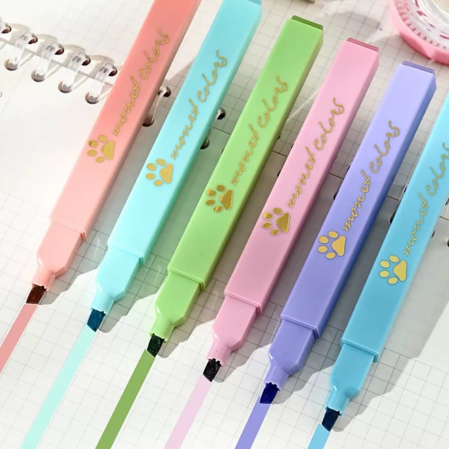 Resaltadores patitas x6 – ABC