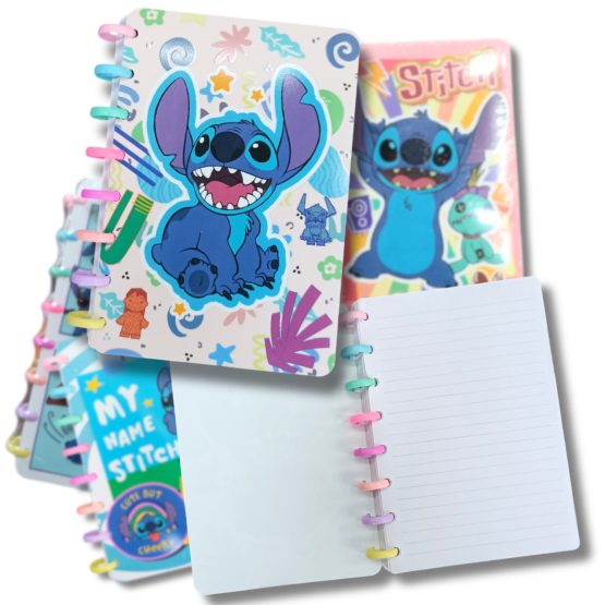 Libreta stitch aros pasteles – ABC