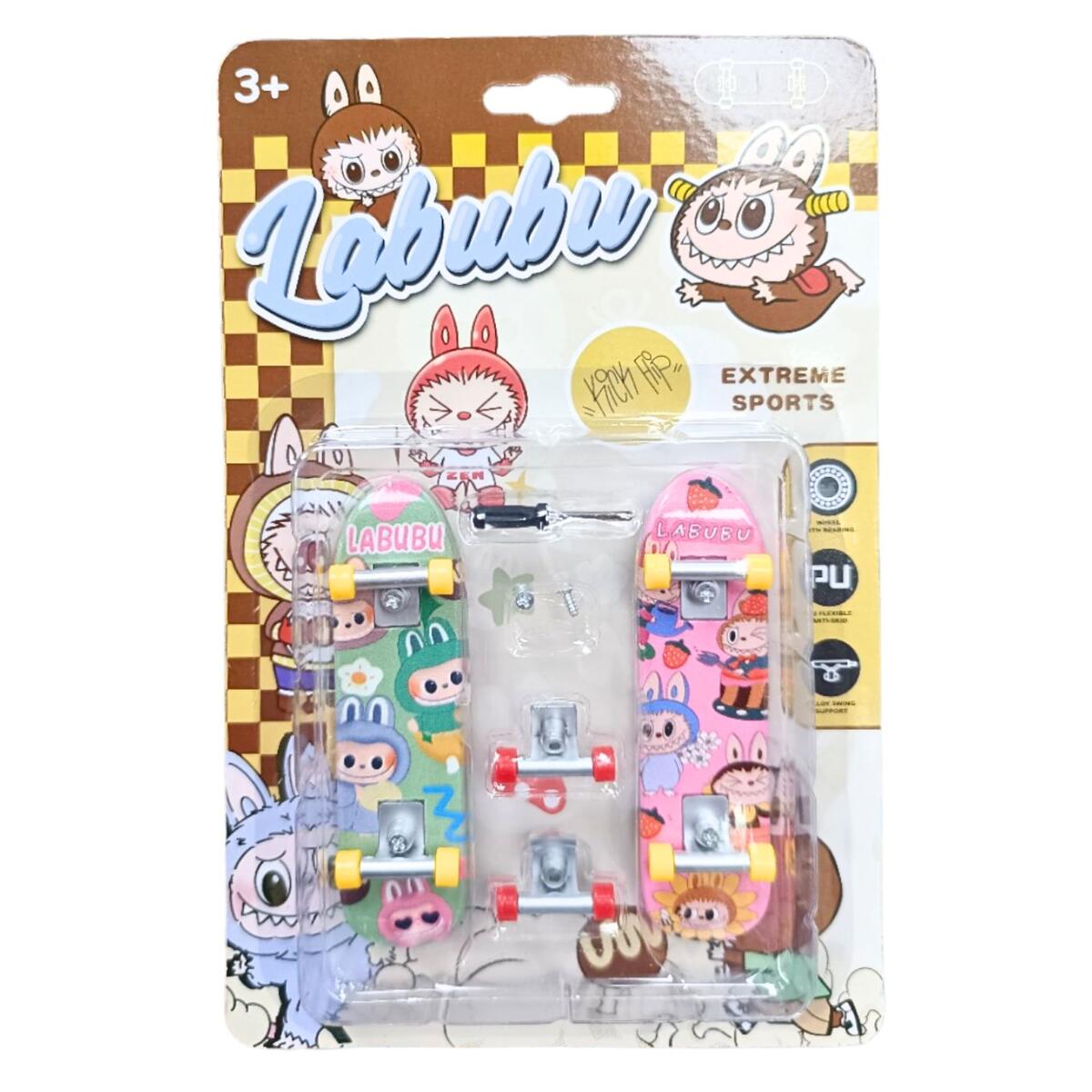 Set de skate labubu en blister – ABC