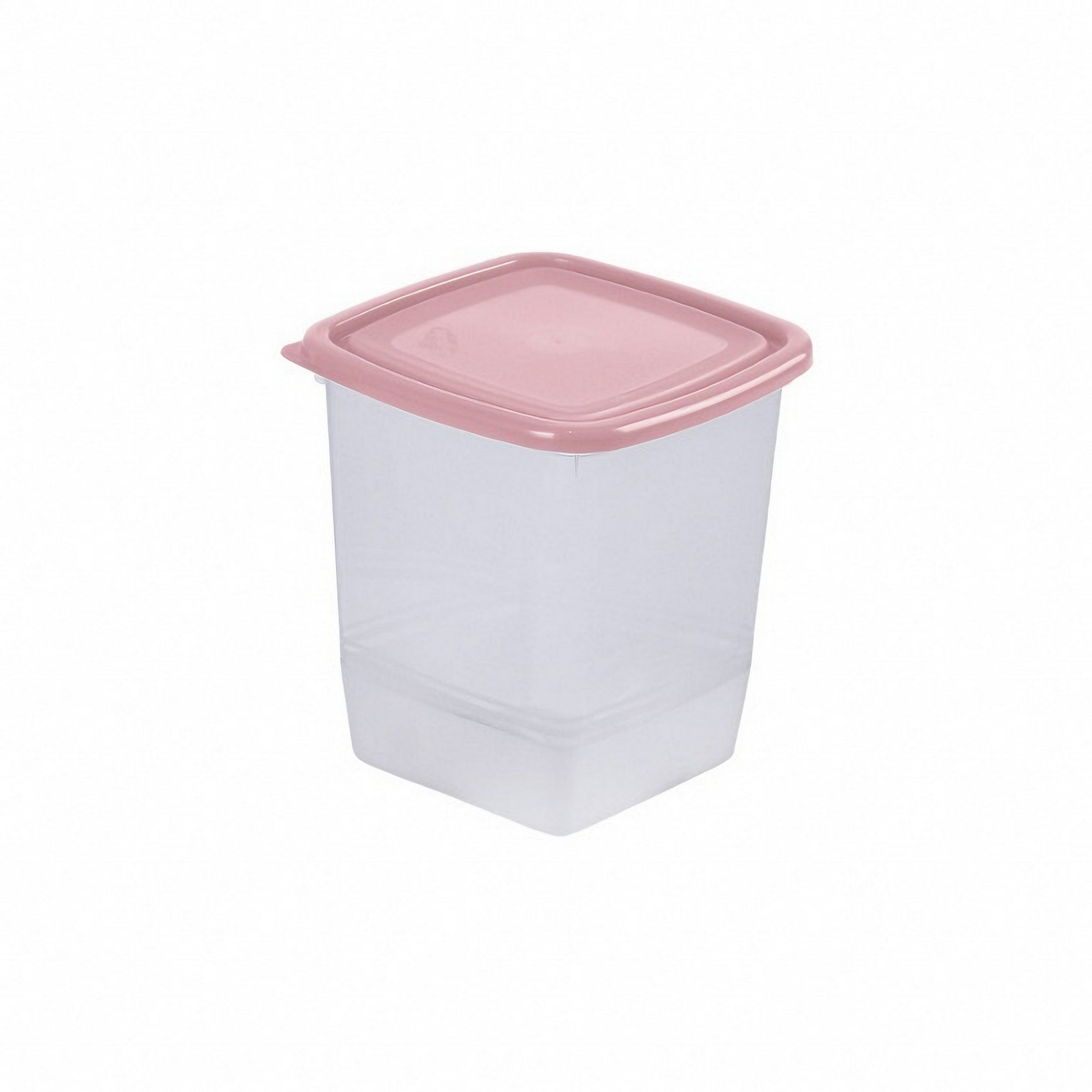 Tupper de plastico cuadrado con tapa 625 ml – ABC