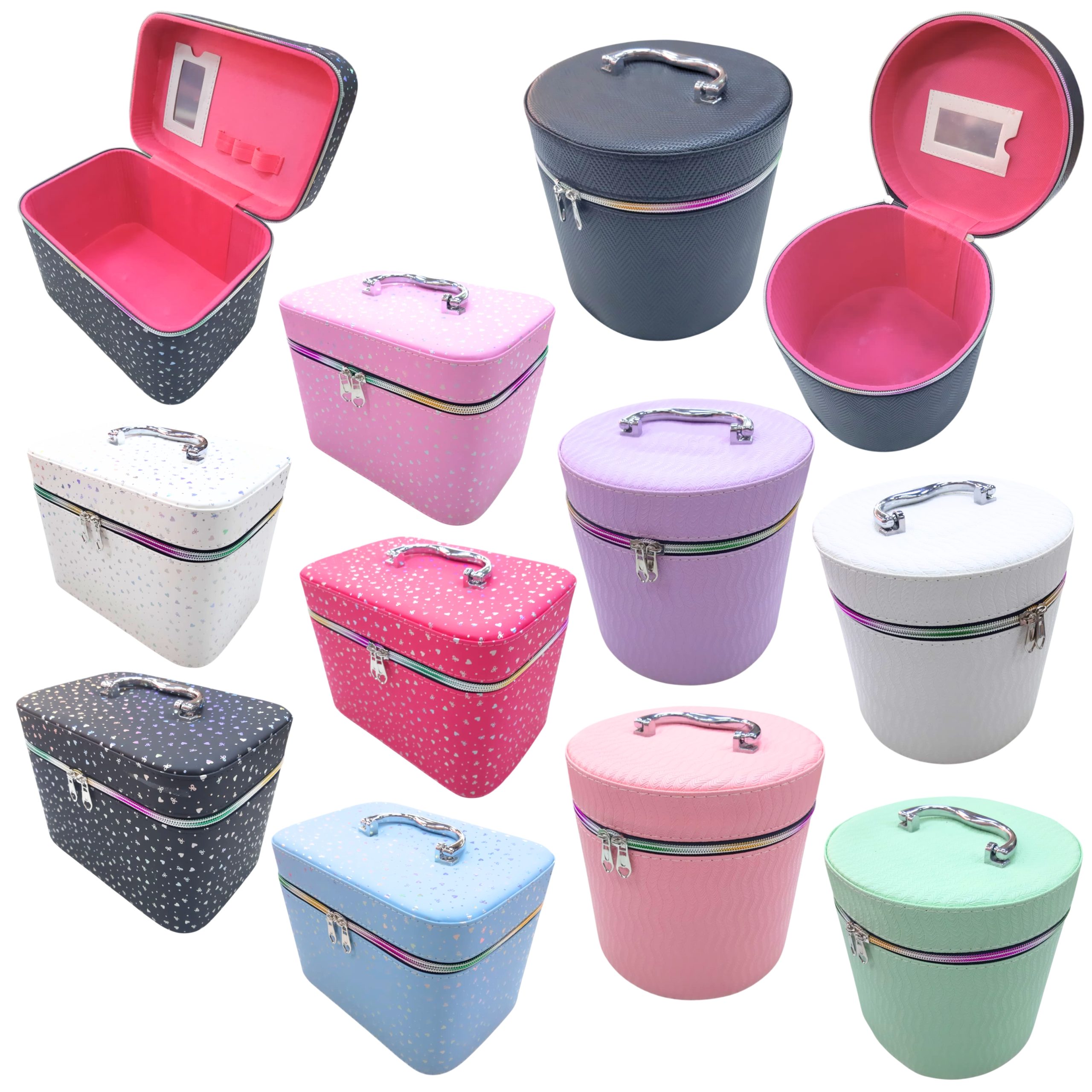 Neceser rigido grande 20.5×19.5×20/23x15x16 cm – ABC